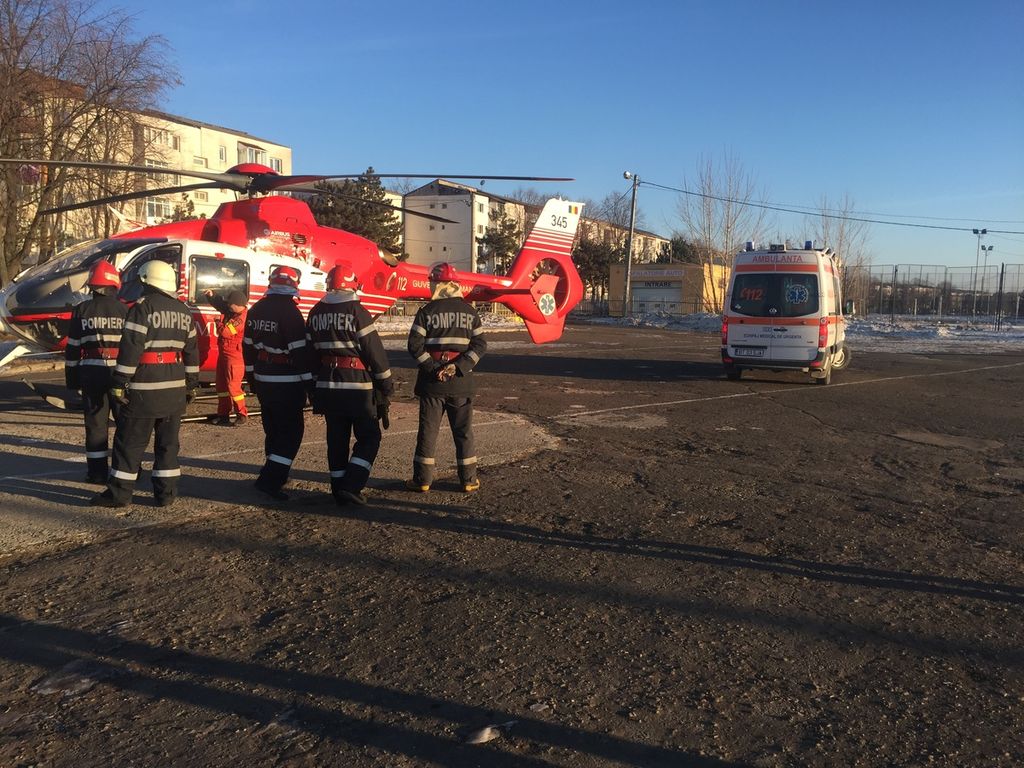 Elicopterul SMURD intervine tot mai des la Botoşani - Monitorul de Botoșani