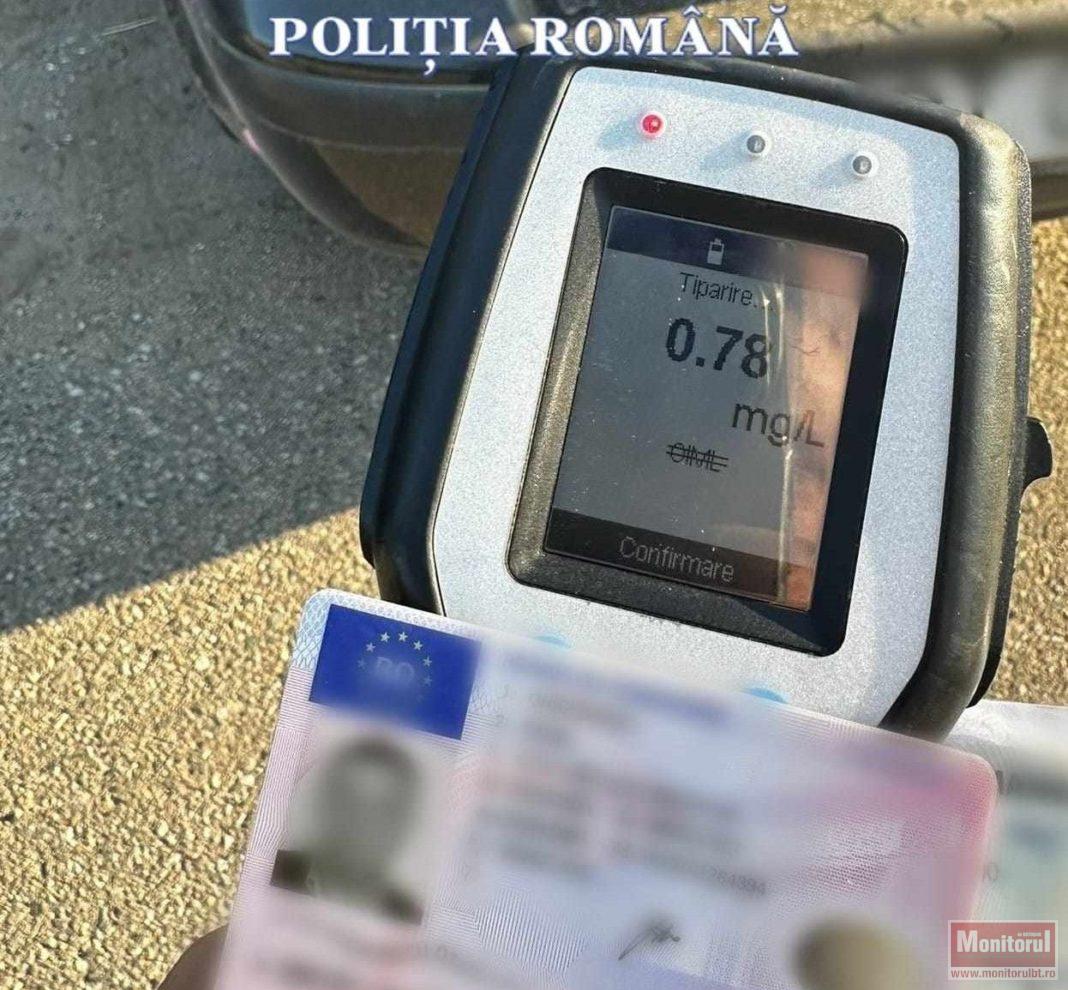 Șofer băut oprit de polițiști înainte de a provoca o tragedie ...