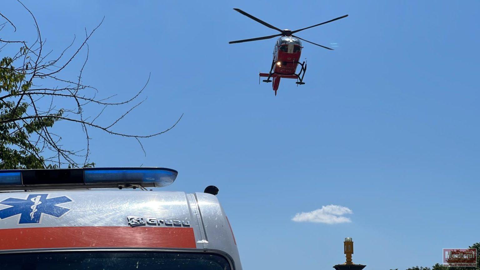 Elicopterul SMURD solicitat pentru un pacient cu o afecțiune rară ...